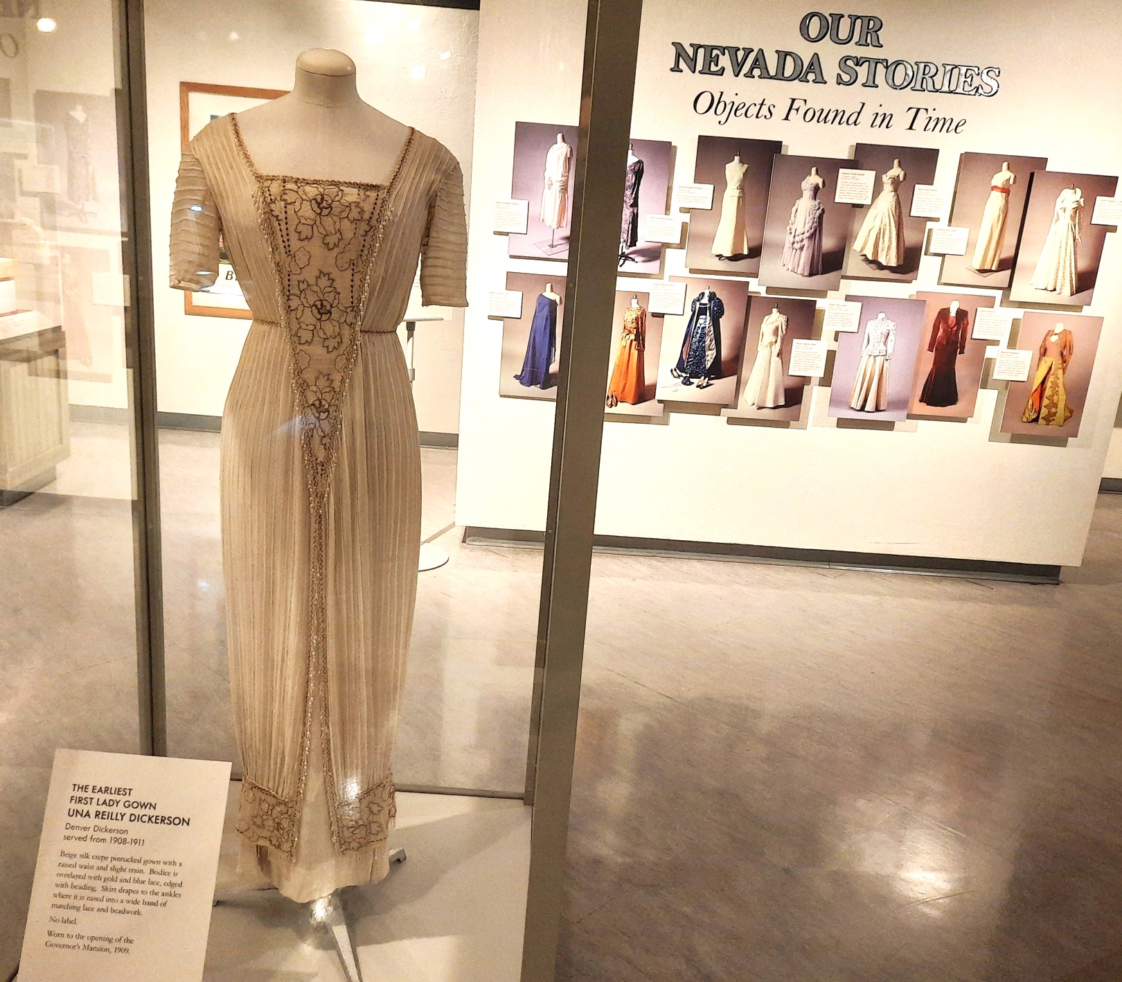 Nevada First Ladies' Gowns on Display | Nevada State Museum | Carson City