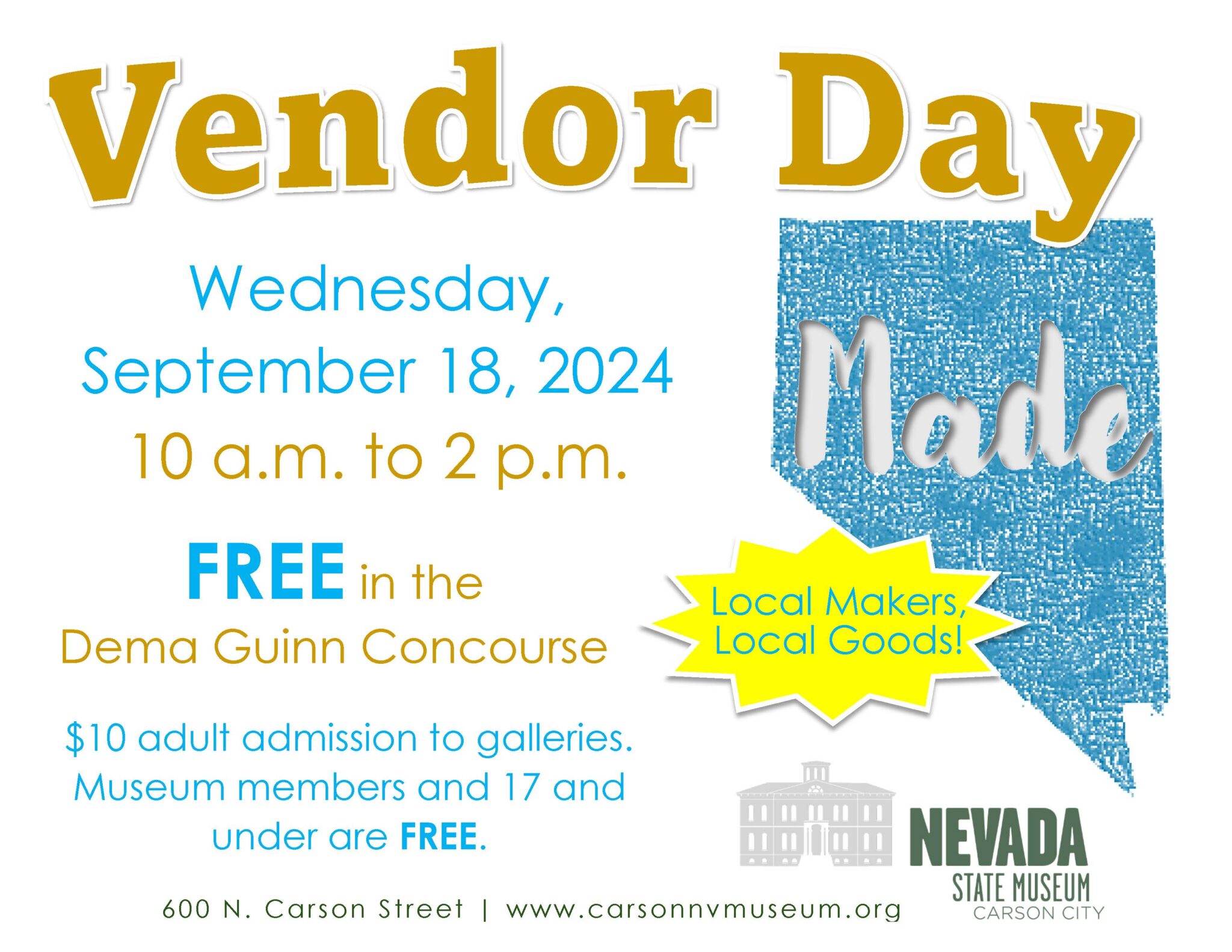 Store Vendor Day at the Nevada State Museum | Nevada State Museum ...